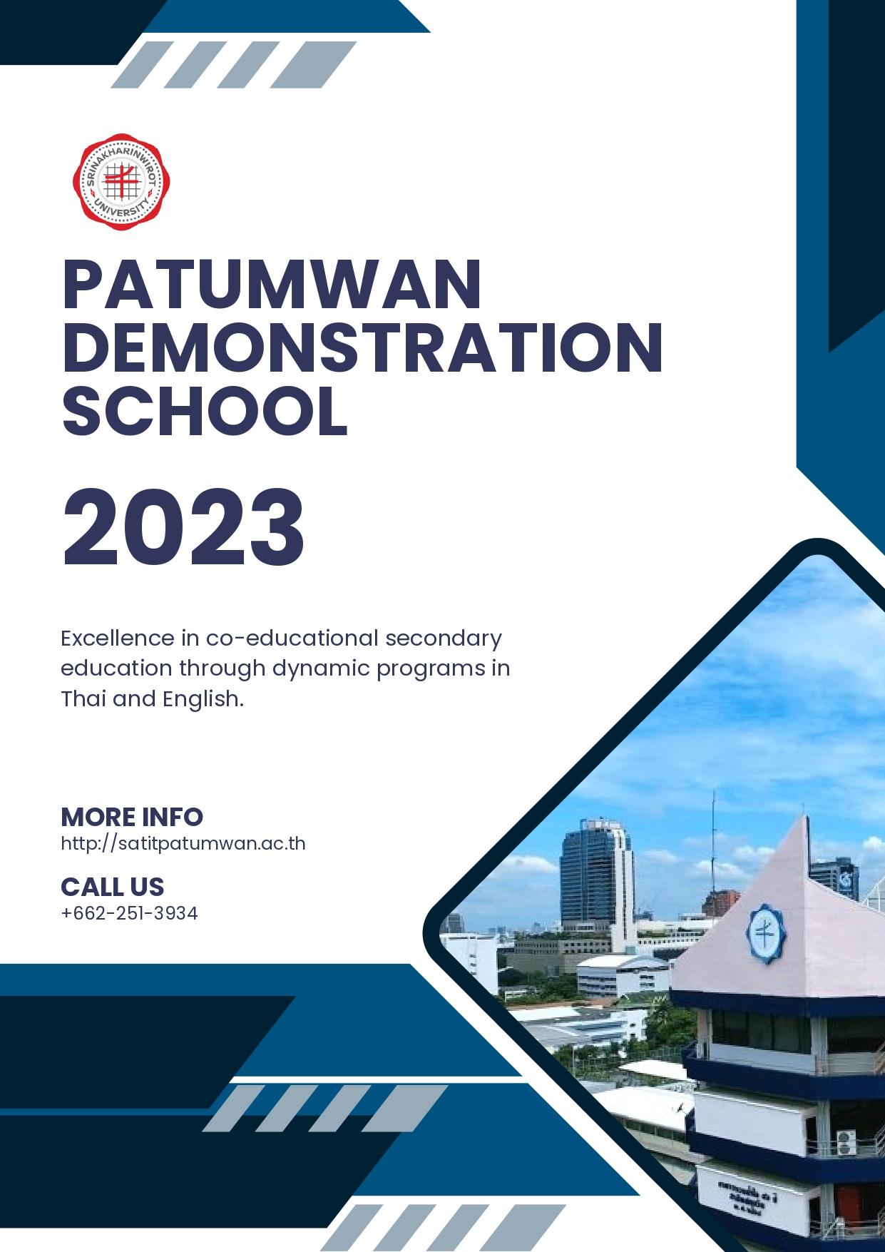 School Profile (Yealy Update) – EPTS Satitpatumwan